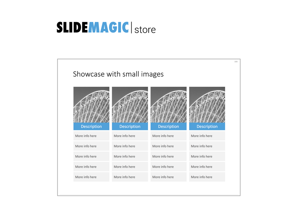 An image grid in PowerPoint – SlideMagic